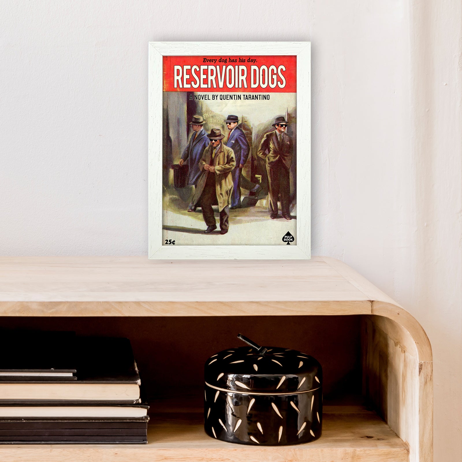 Reservoir Dogs by David Redon Retro Movie Poster Framed Wall Art Print