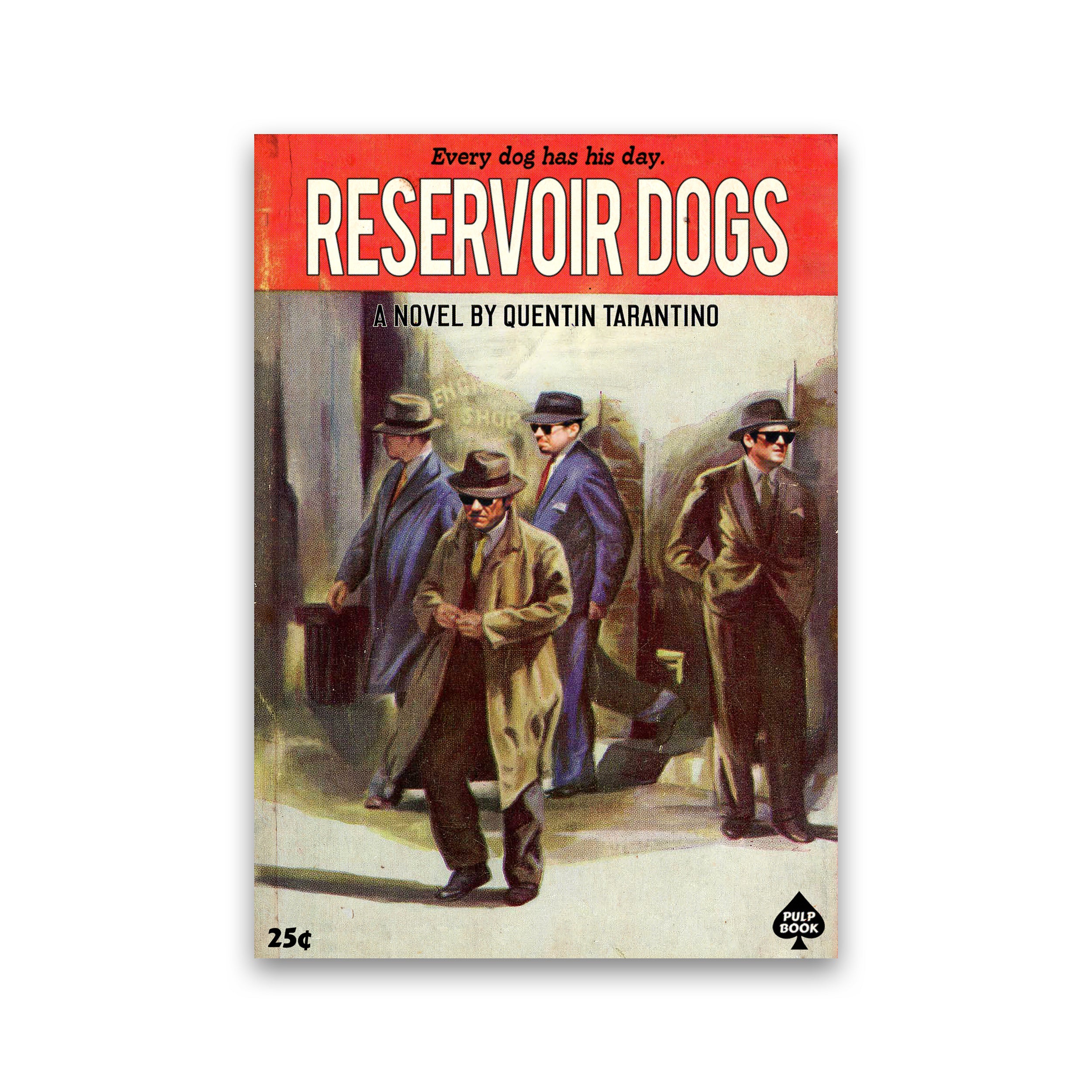 Reservoir Dogs by David Redon Retro Movie Poster Framed Wall Art Print